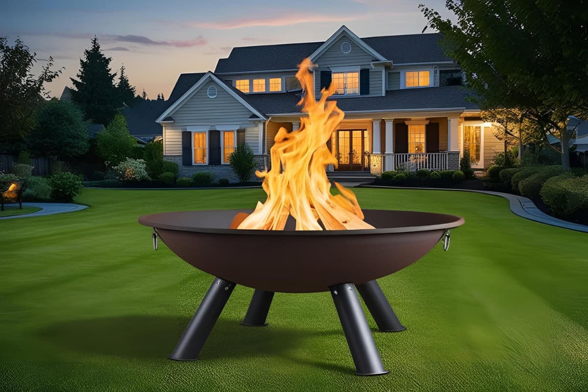 Fire Pits on Grass: Protect Your Lawn from Heat Damage & Burns